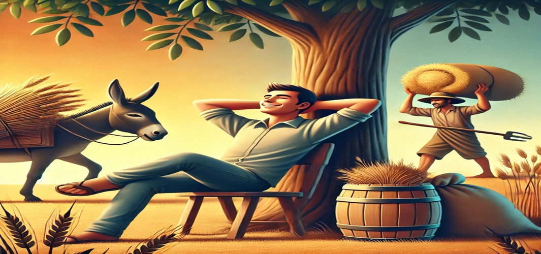 ضرب المثل «آسوده کسی که خر ندارد، از کاه و جو اش خبر ندارد» - سوییتی بلاگ